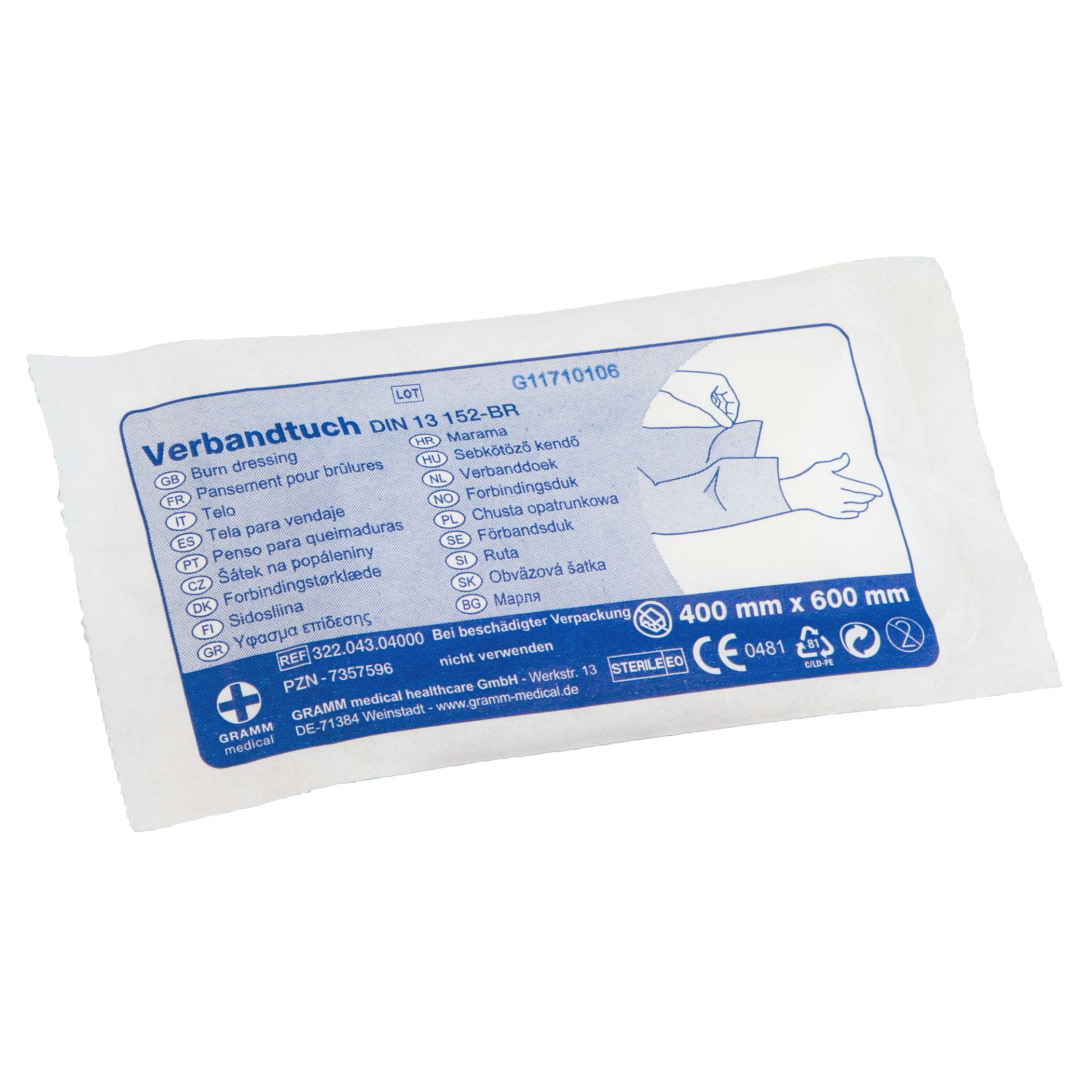 Sterile Verbandpäckchen Und Verbandtücher – BZHV